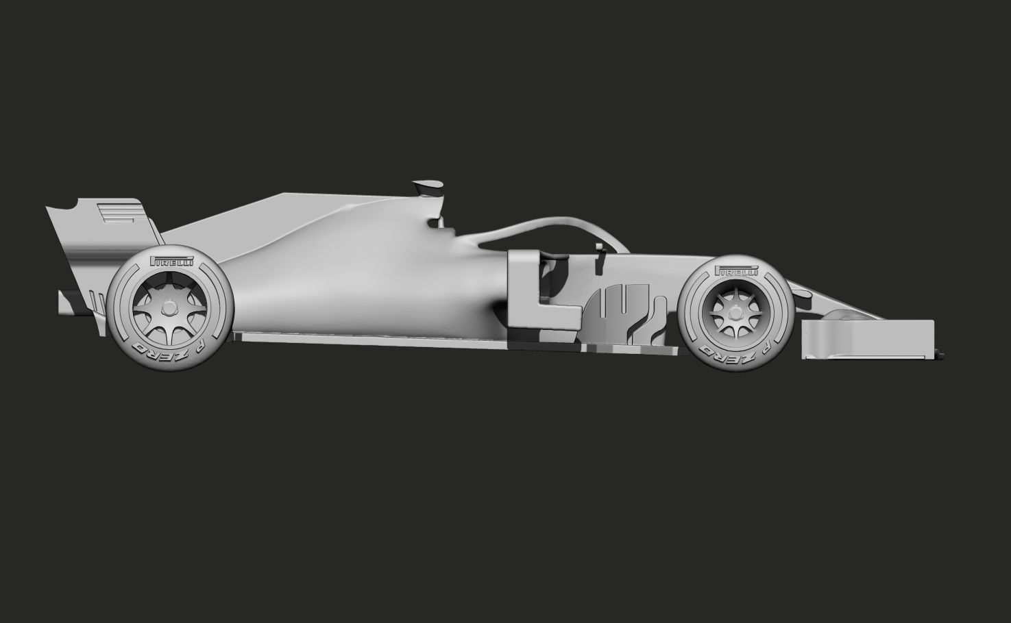 Ferrari F1 Bolid 3D model 3D printable | CGTrader