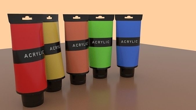 Acrylic free 3D model | CGTrader