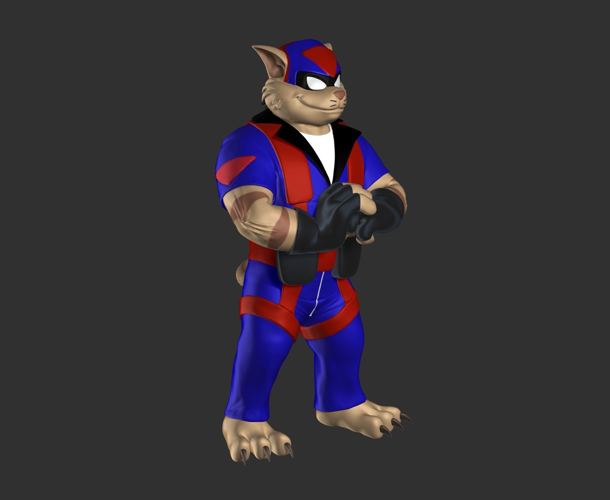 Swat Kats T-Bone 3D model | CGTrader