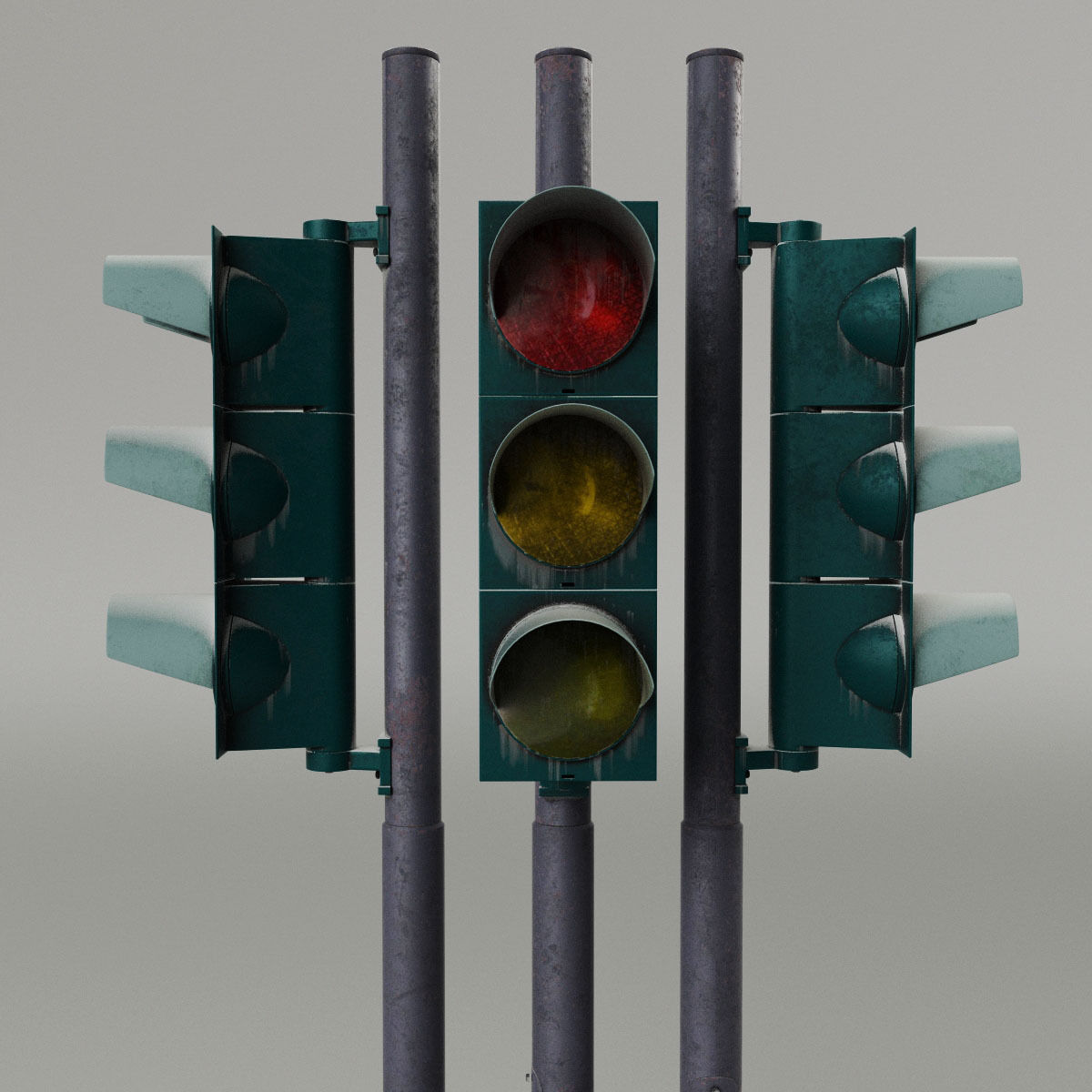 Traffic Lights 3D model | CGTrader