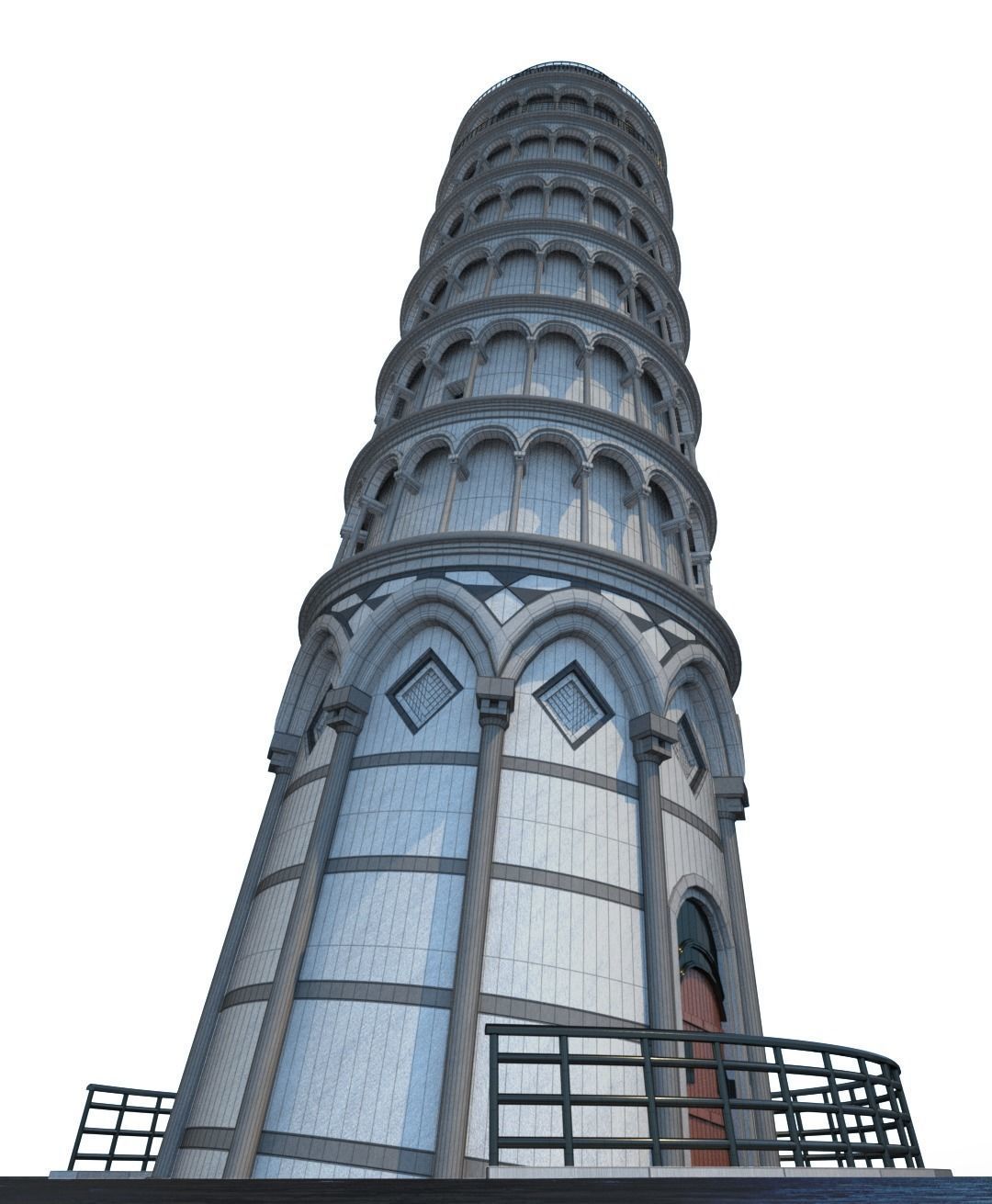 Piazza del Duomo Pisa 3D model | CGTrader