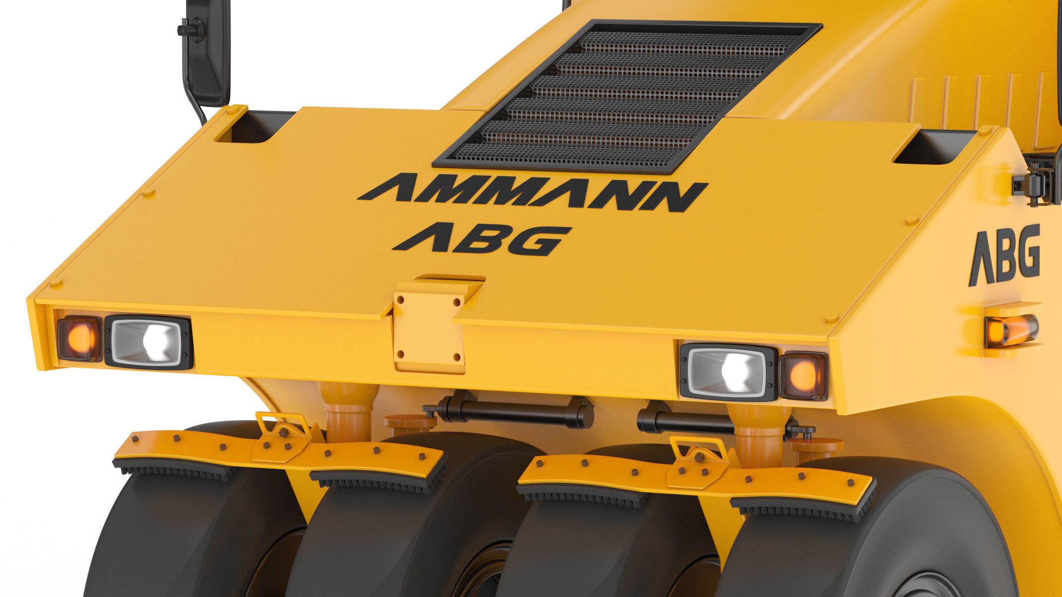 Volvo ABG PT240R Compactor 3D model | CGTrader