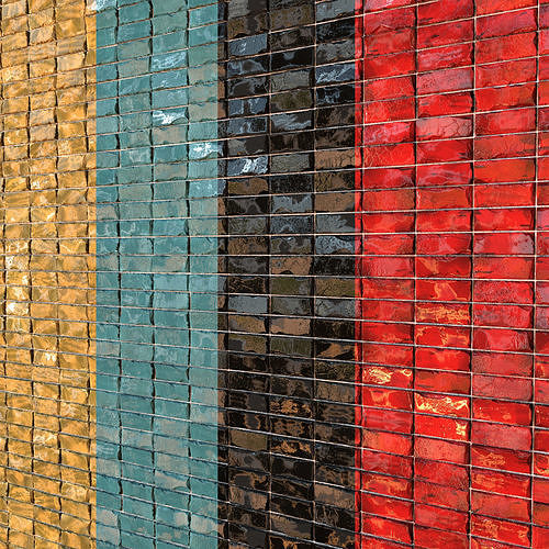 Teal Tile Material 14 - PBR Seamless Textures Texture | CGTrader