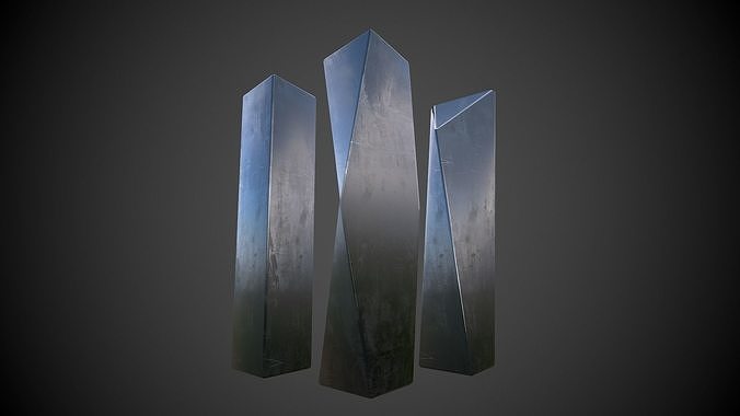 3D model Mysterious Monoliths VR / AR / low-poly | CGTrader
