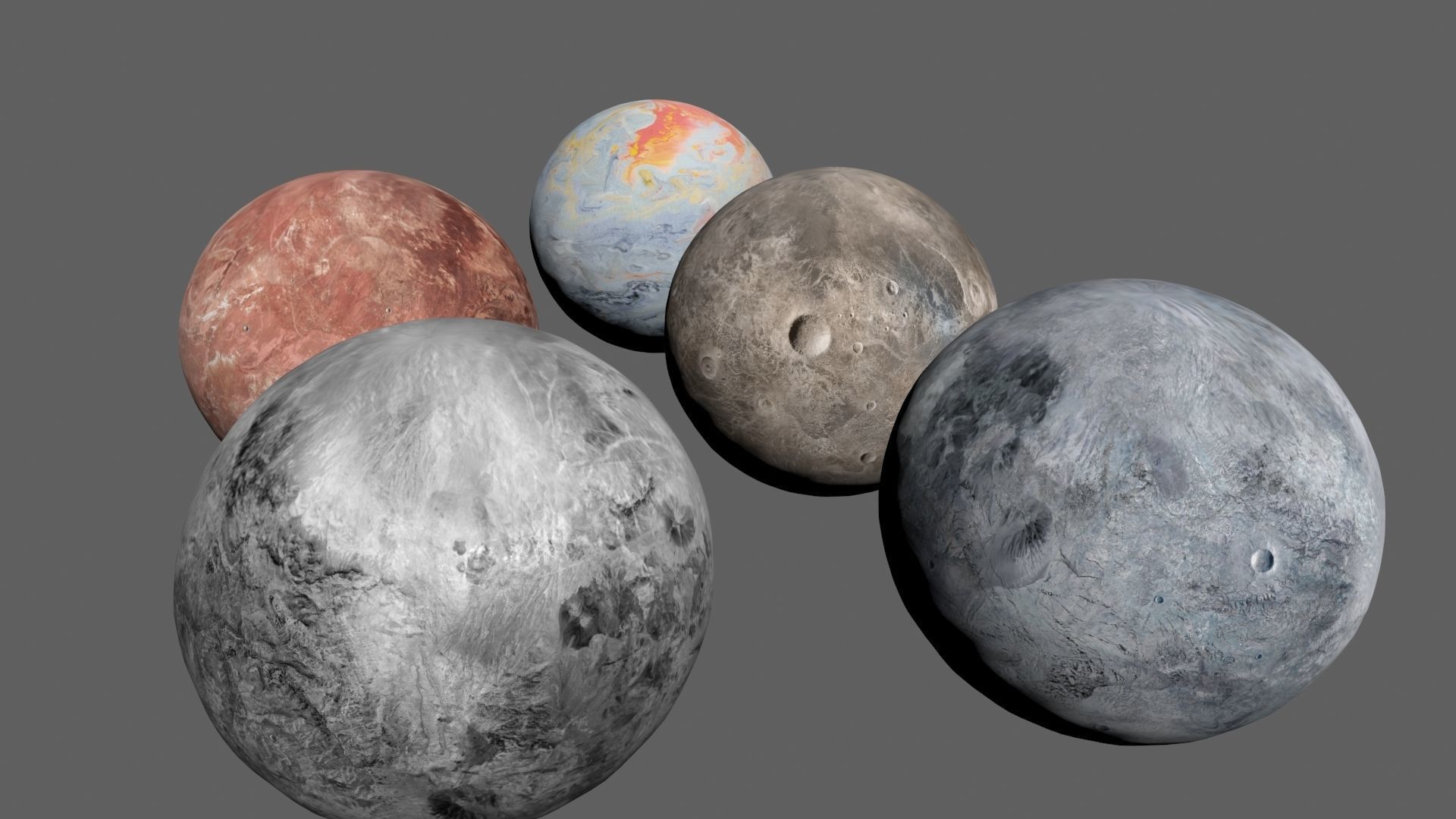 4K Fictional Planets Collection | CGTrader