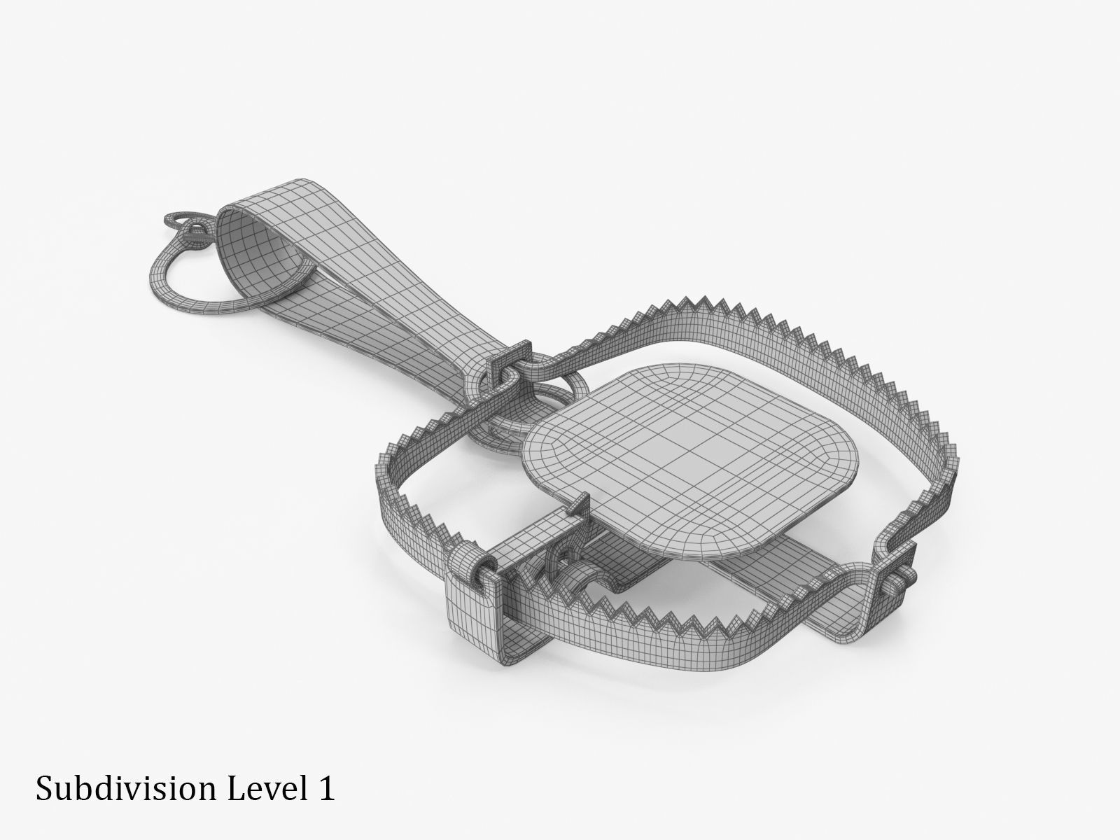 Mouse Trap 3D model rigged | CGTrader