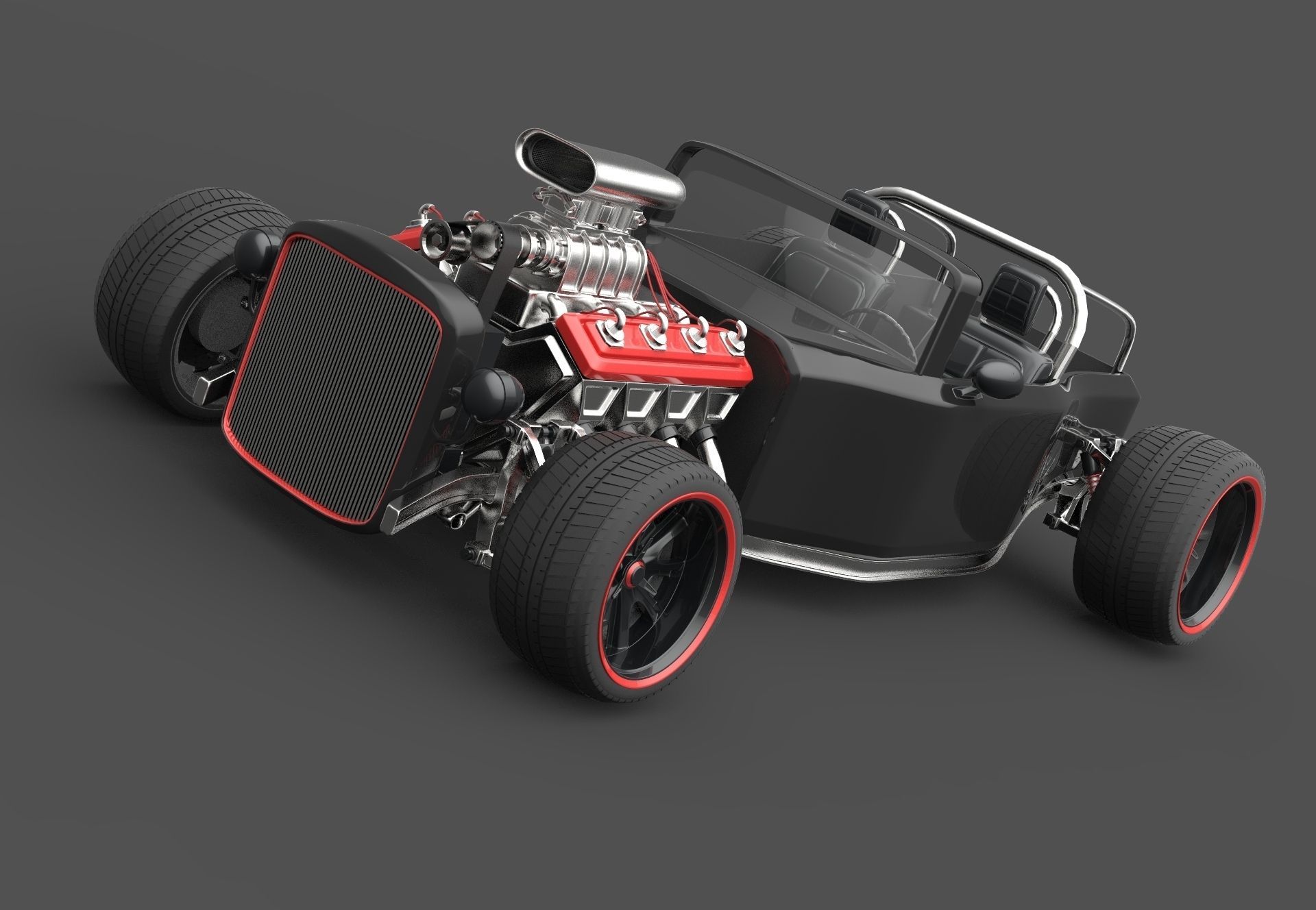 RAT ROD 3D model | CGTrader