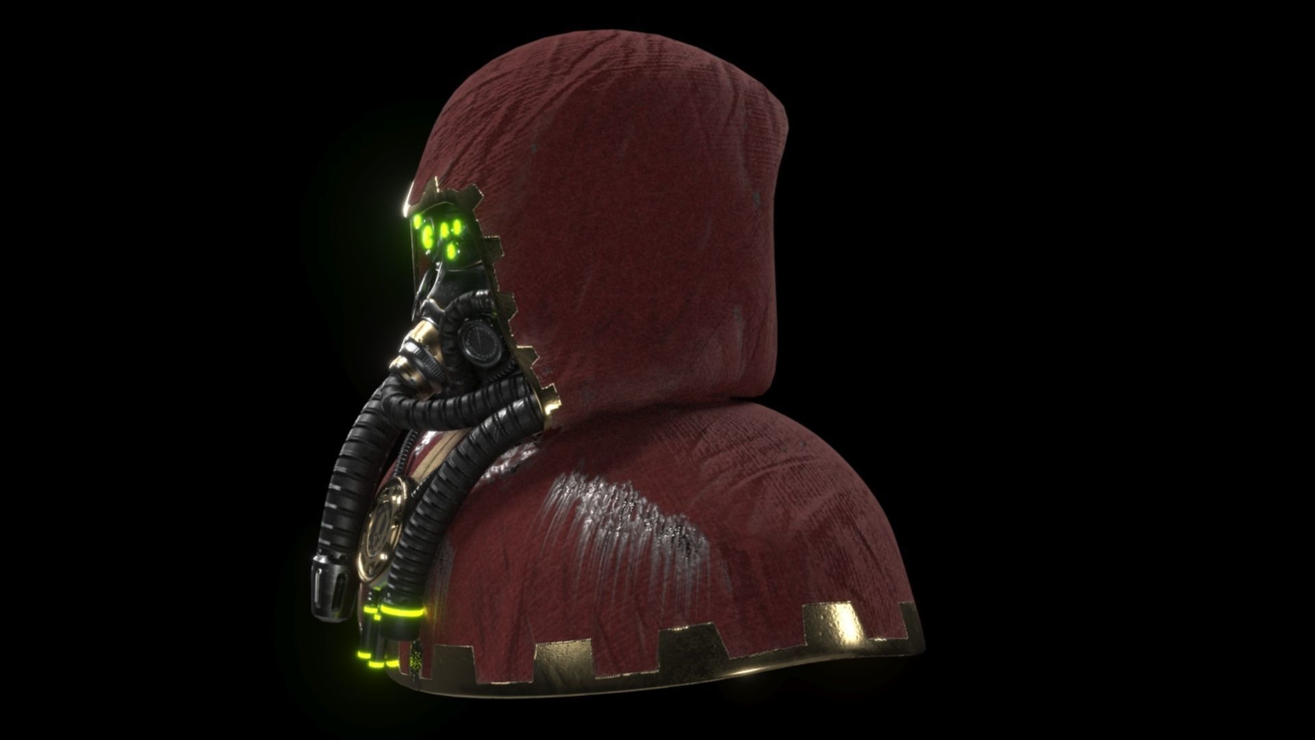 Adeptus Mechanicus Head free 3D model | CGTrader