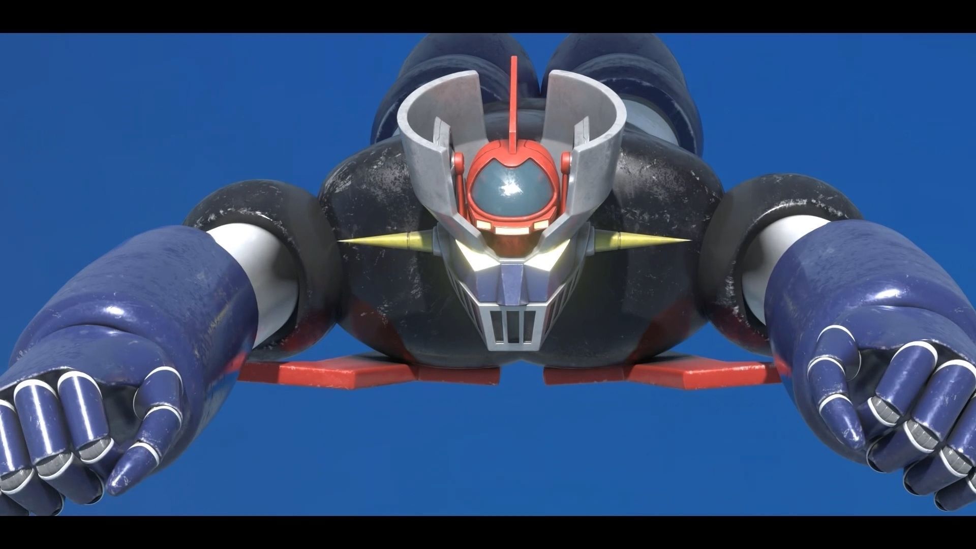 MAZINGER Z First Class with Jet Scrander 3D model | CGTrader
