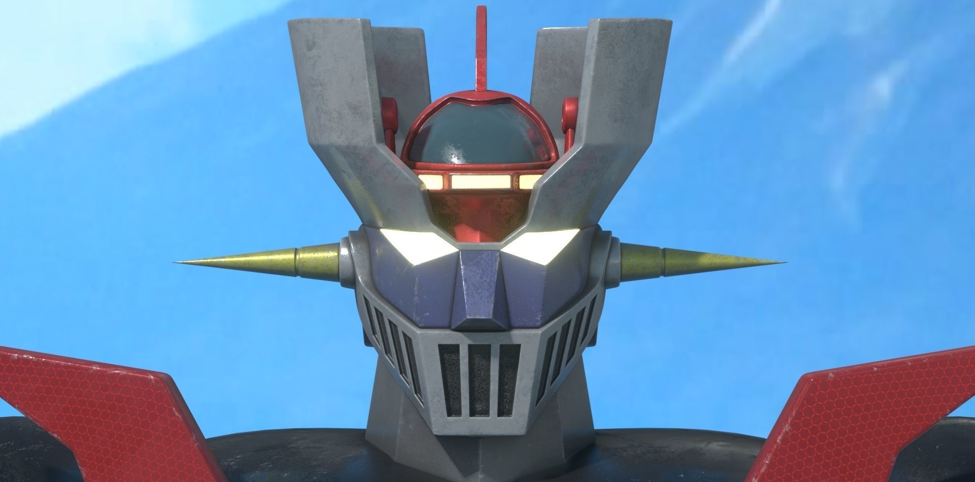 MAZINGER Z First Class with Jet Scrander 3D model | CGTrader