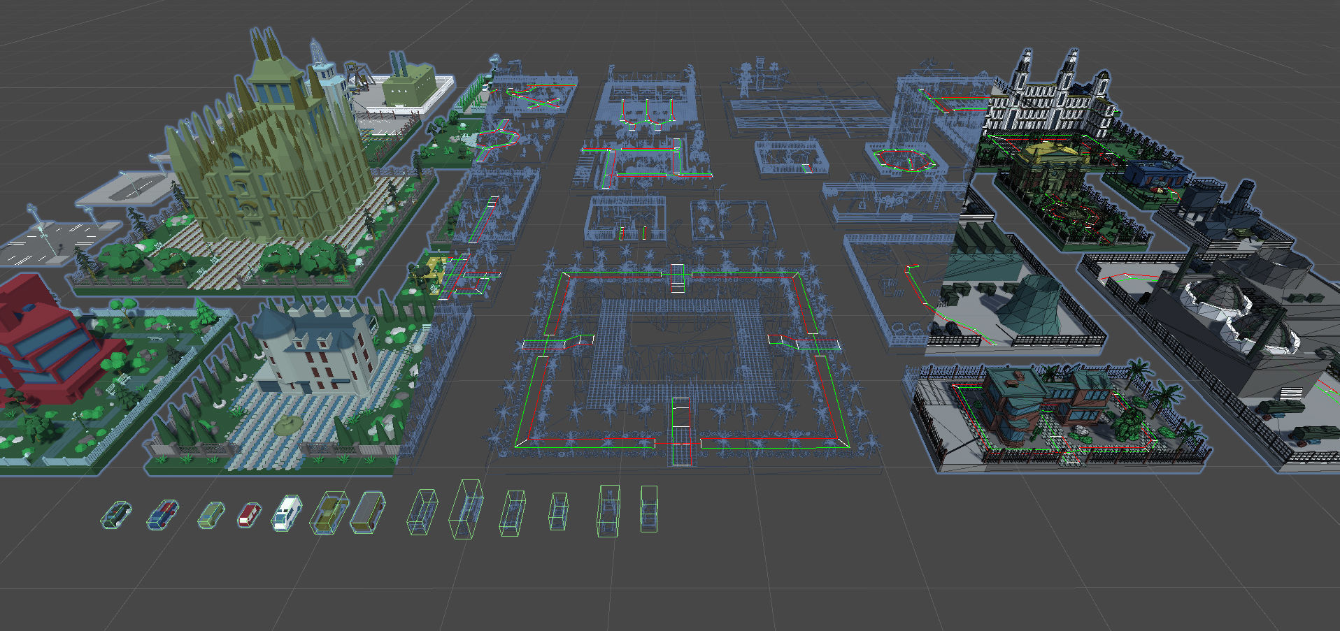 3D model City Engine VR / AR / low-poly | CGTrader