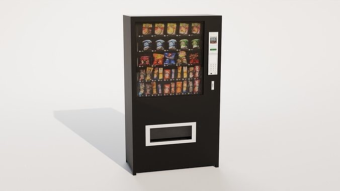 3D model Vending Machine VR / AR / low-poly | CGTrader