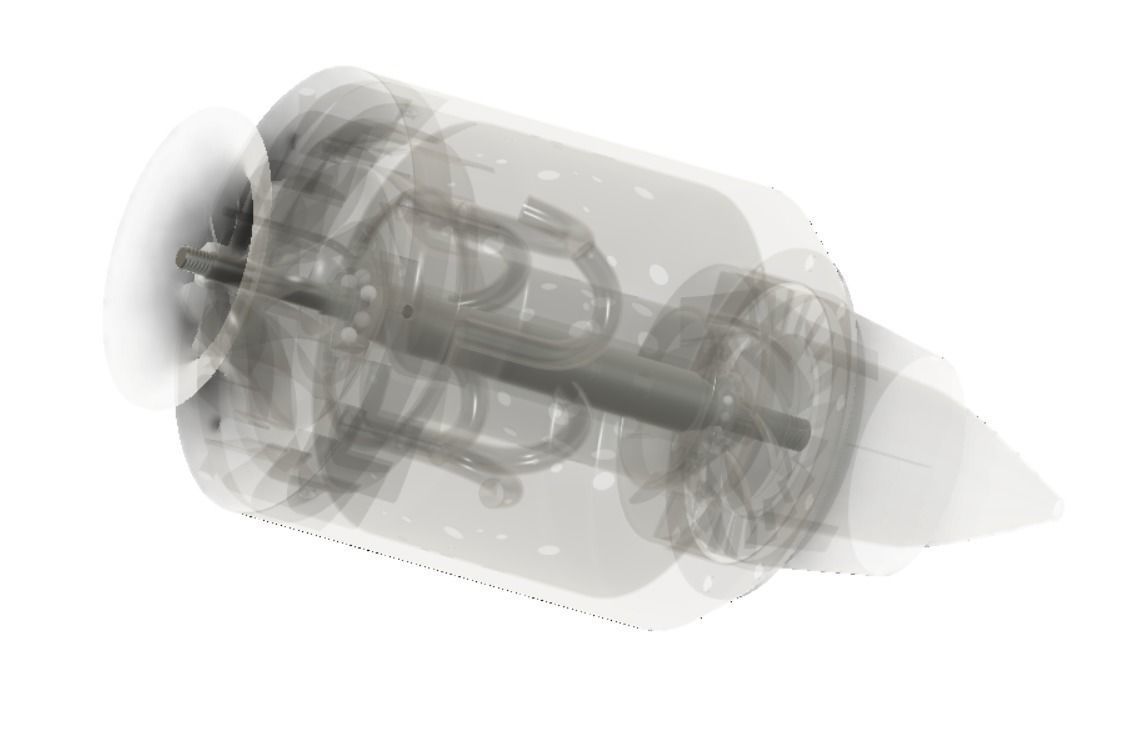 Mini Jet Engine 3D model | CGTrader