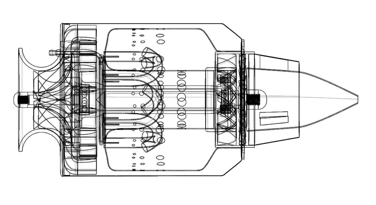 Mini Jet Engine 3D model | CGTrader