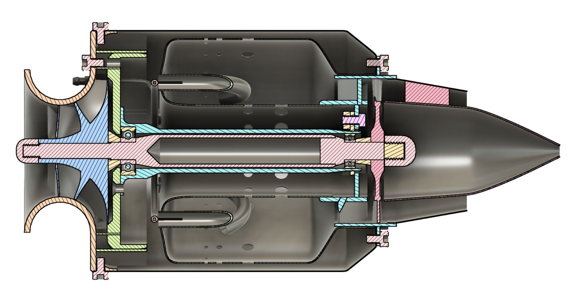 Mini Jet Engine 3D model | CGTrader