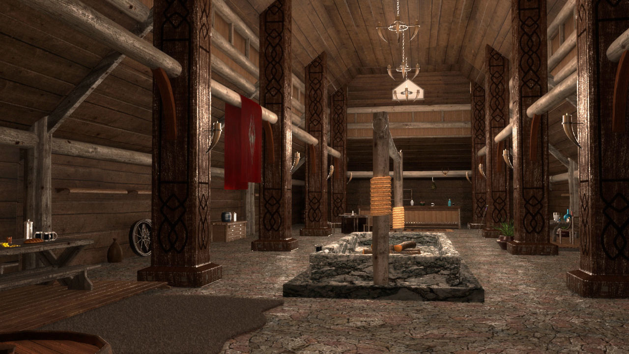 Skyrim Tavern The Elder Scrolls 3D model | CGTrader