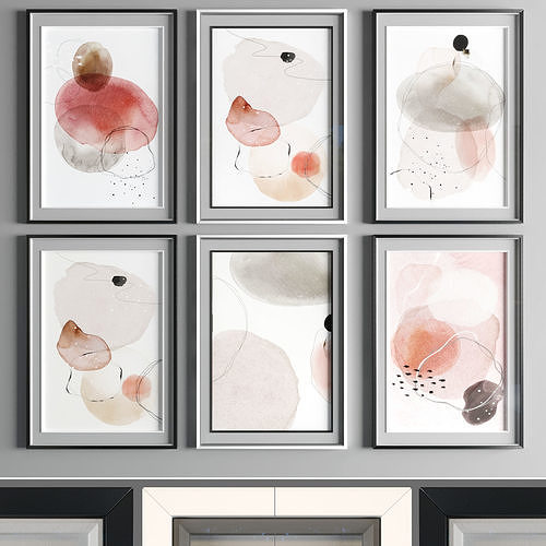 3D model Art Frame 0137 VR / AR / low-poly | CGTrader