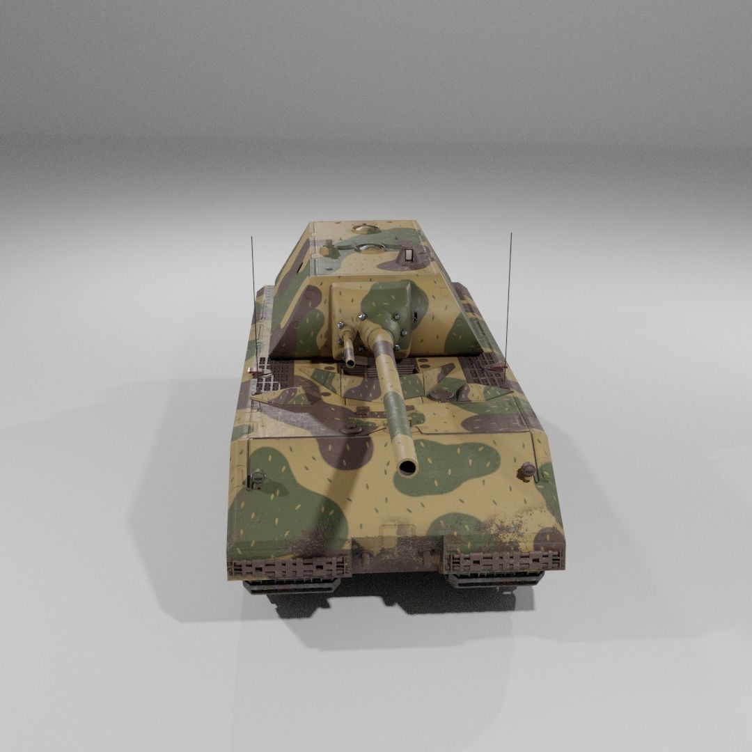 Panzerkampfwagen VIII Maus free 3D model | CGTrader