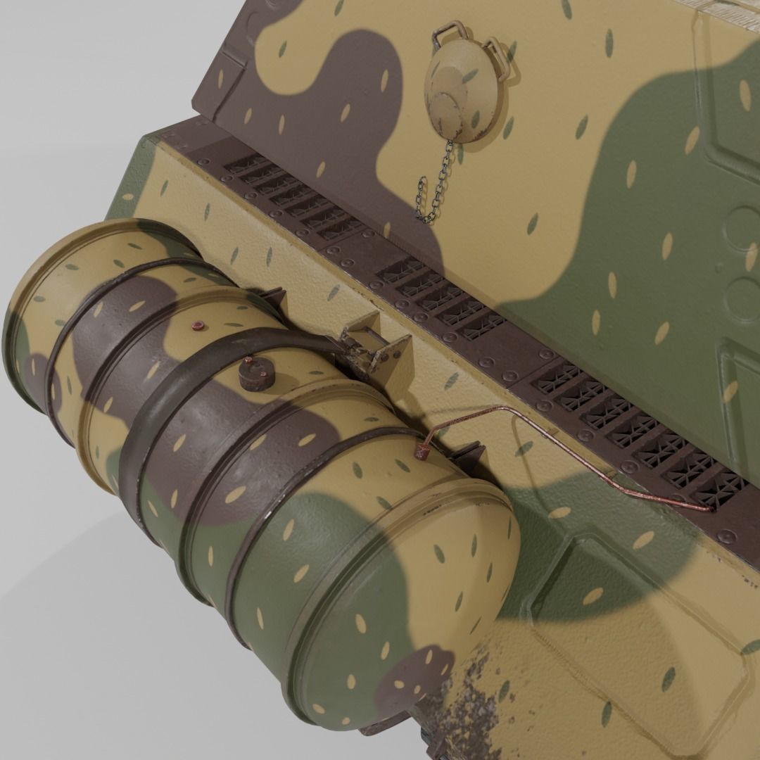 Panzerkampfwagen VIII Maus free 3D model | CGTrader