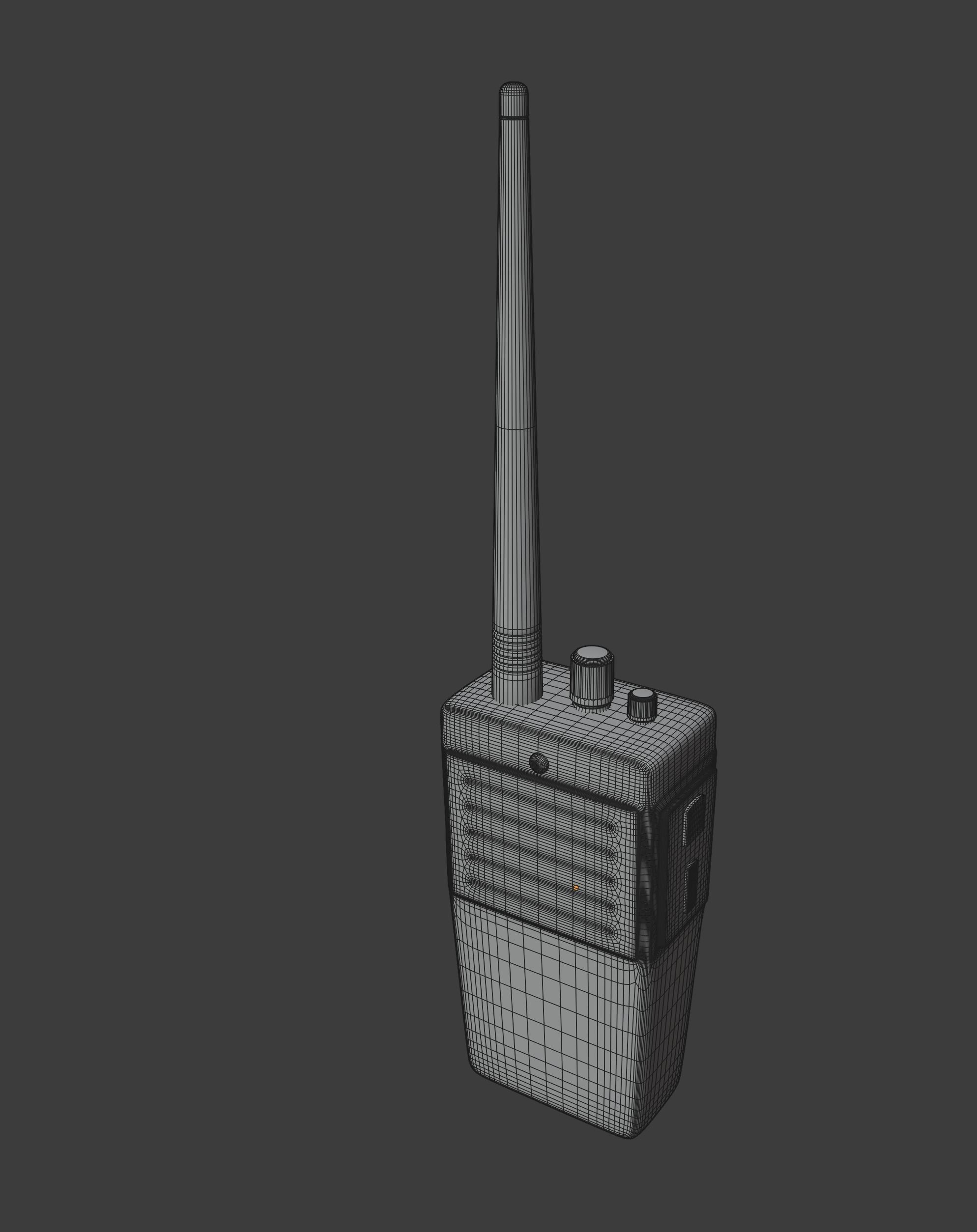 Walkie Talkie 3D model | CGTrader