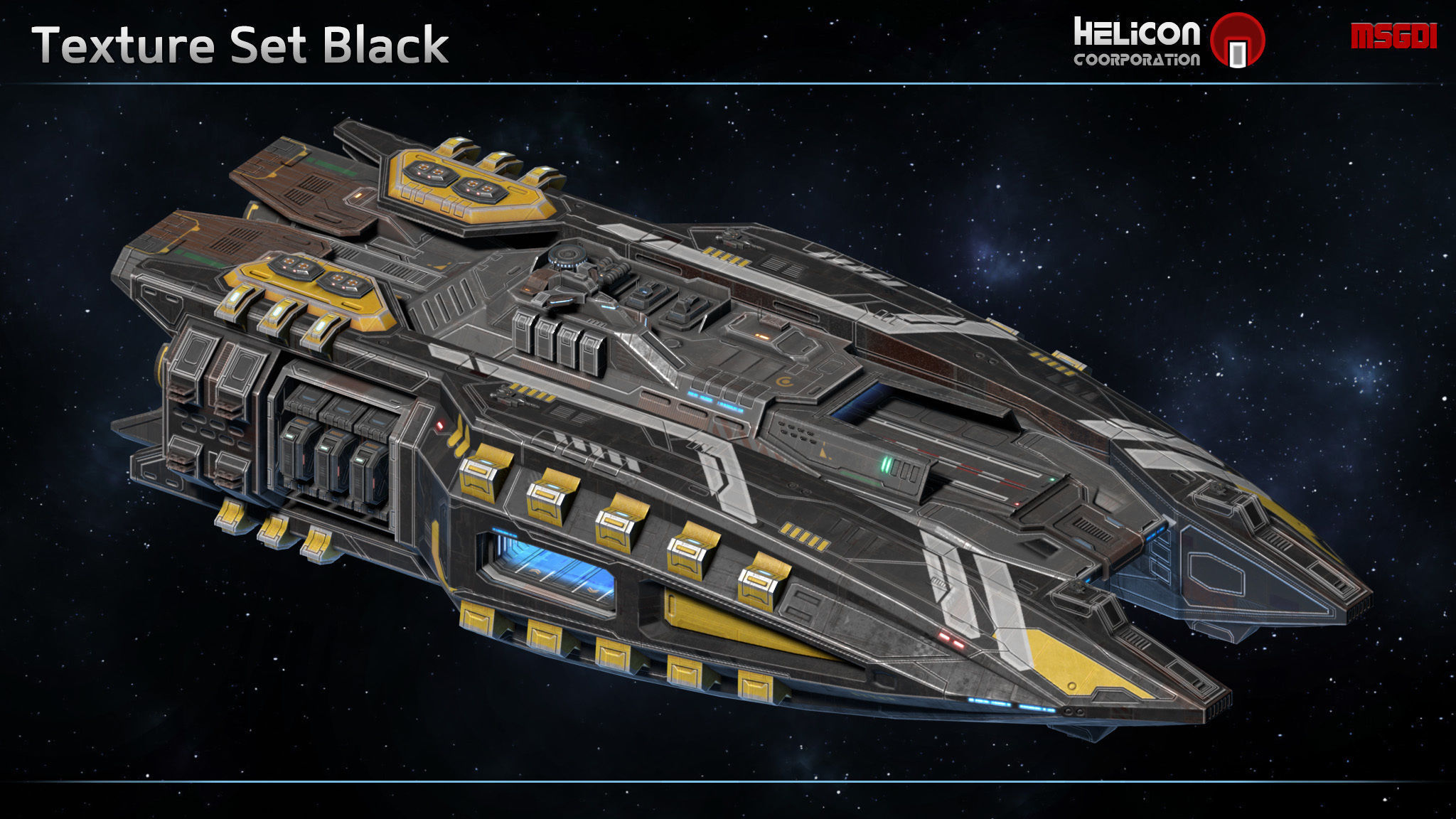 Helicon Corporation Fleet Collection | CGTrader