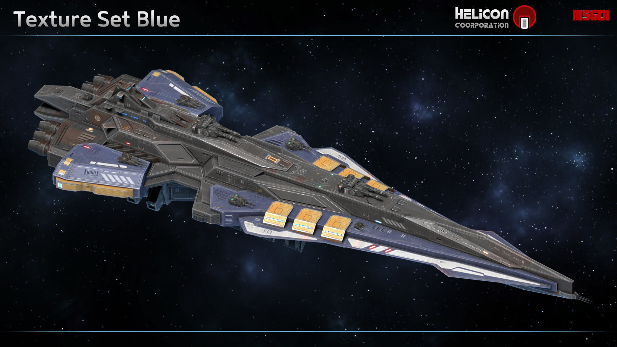 Helicon Corporation Fleet Collection | CGTrader