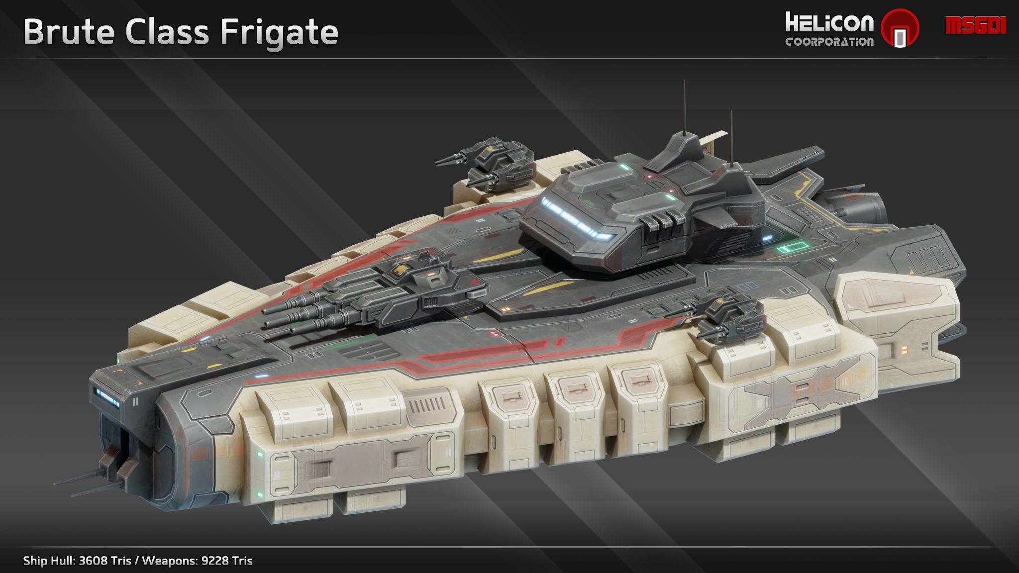 Helicon Corporation Spaceship Fleet Collection | CGTrader