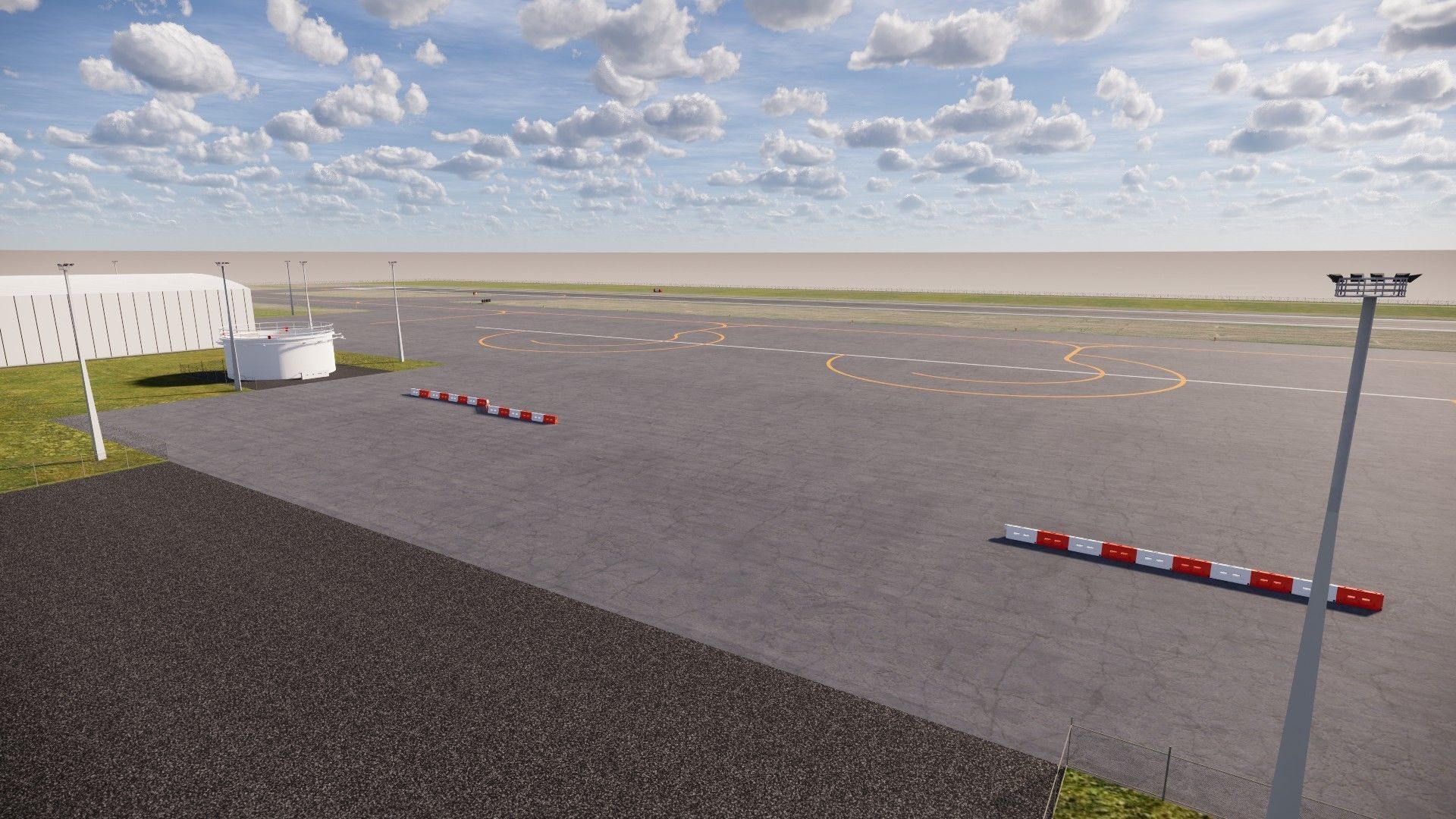 Airport Scene 3D model | CGTrader