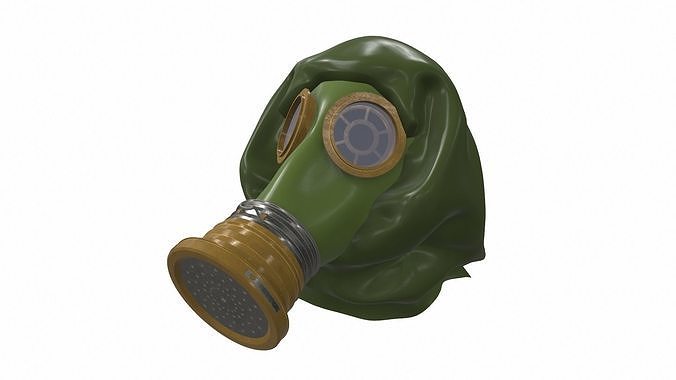 Gas Mask 08 3D model | CGTrader