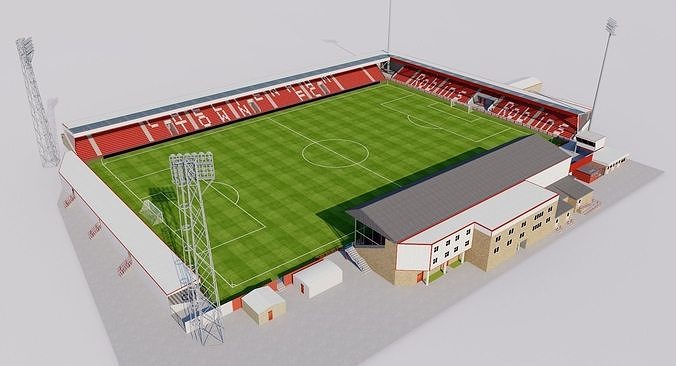 Whaddon Road - Cheltenham England 3D model | CGTrader