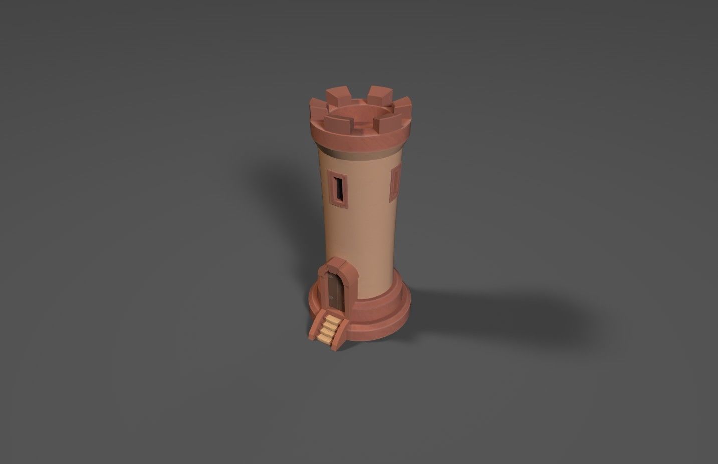 3D model Stylized cartoon tower VR / AR / low-poly | CGTrader