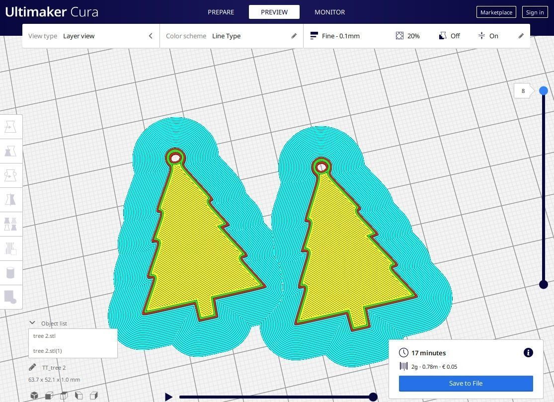christmas pack earring 3D model 3D printable | CGTrader