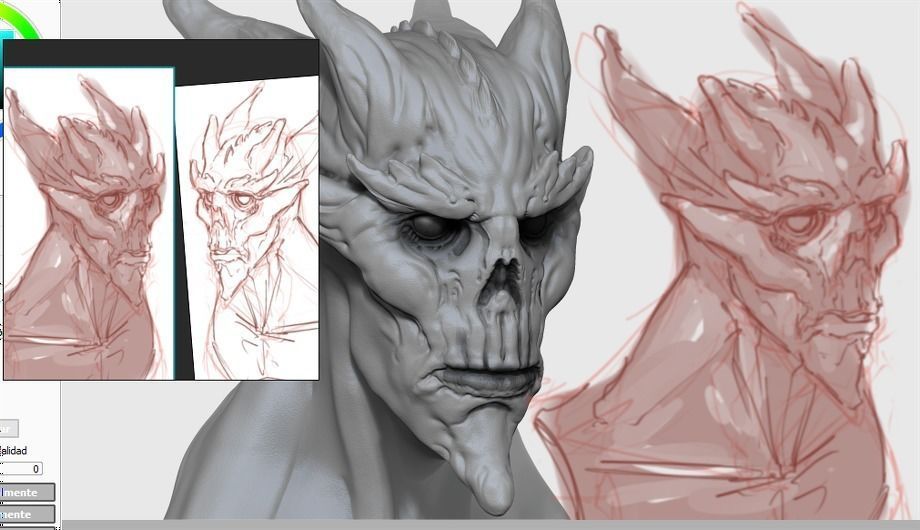 Demon Creature free 3D model | CGTrader