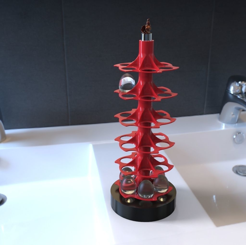 Egg tower 3D model 3D printable | CGTrader