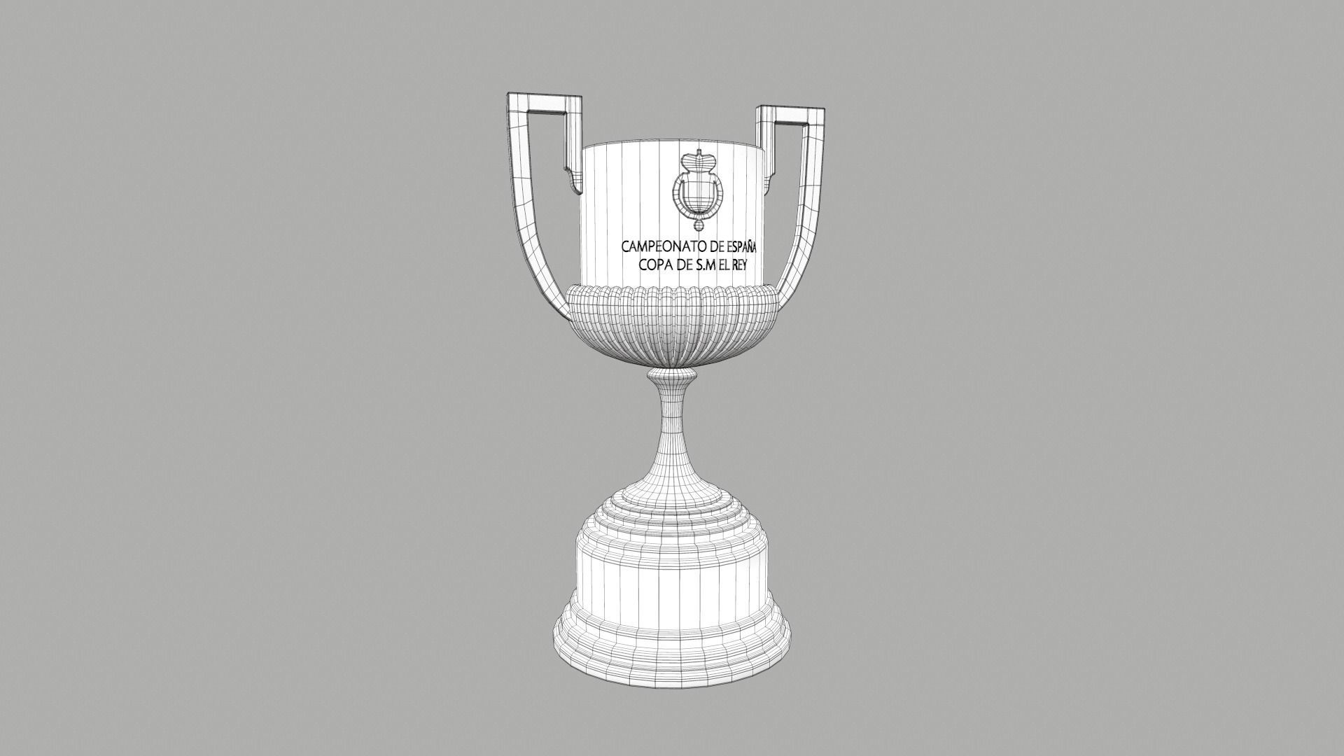 3D model Copa Del Rey Espana VR / AR / low-poly | CGTrader