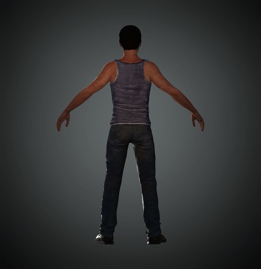 Unity Digital Human HS003 free 3D model animated rigged | CGTrader