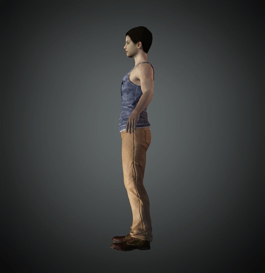 Unity Digital Human HS004 free 3D model animated rigged | CGTrader