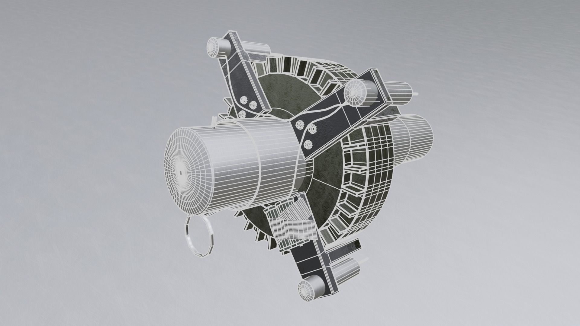 Fuze Cluster Charge 3D model | CGTrader