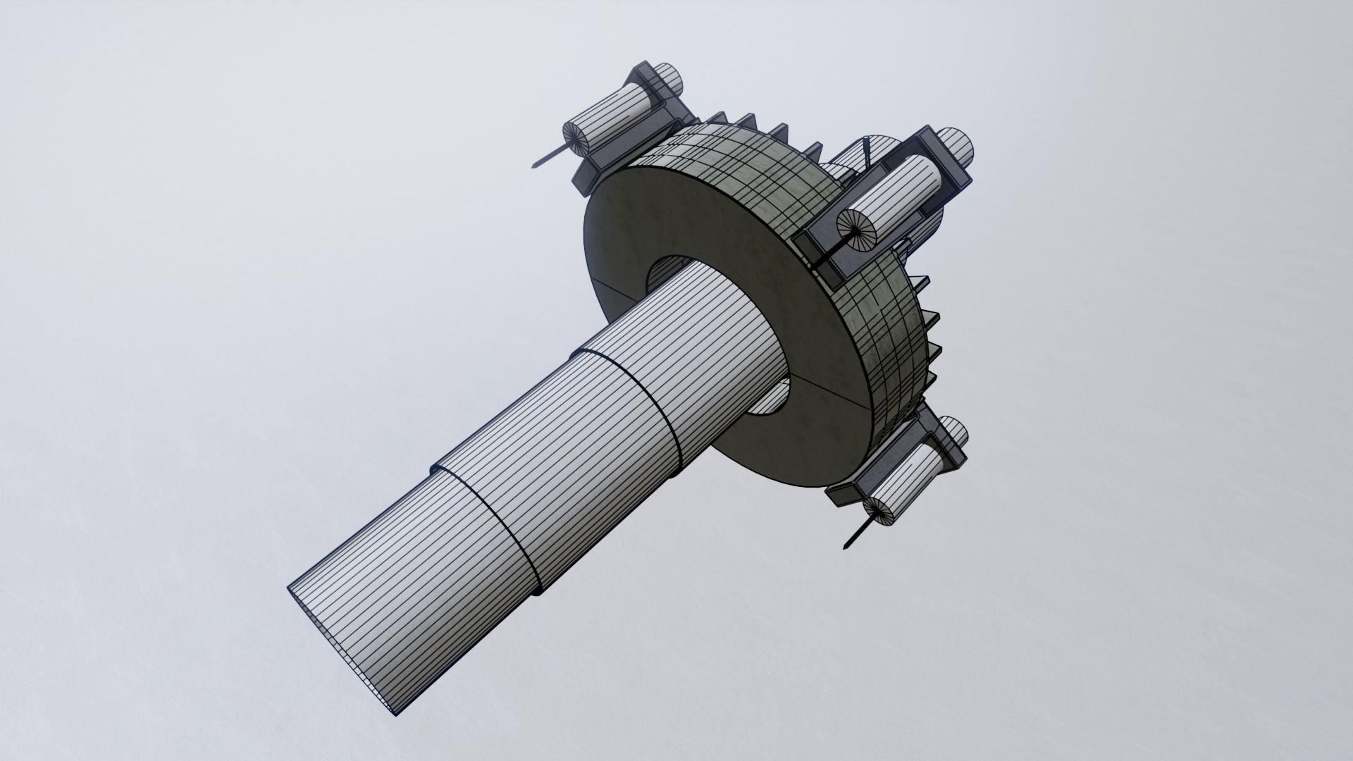 Fuze Cluster Charge 3D model | CGTrader