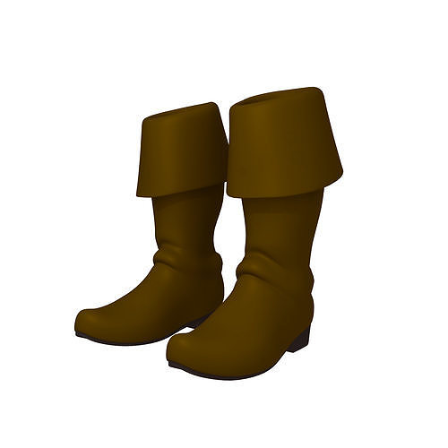 Boots Cartoon 3D model | CGTrader