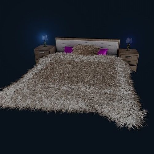 Russian Bed 3D model | CGTrader