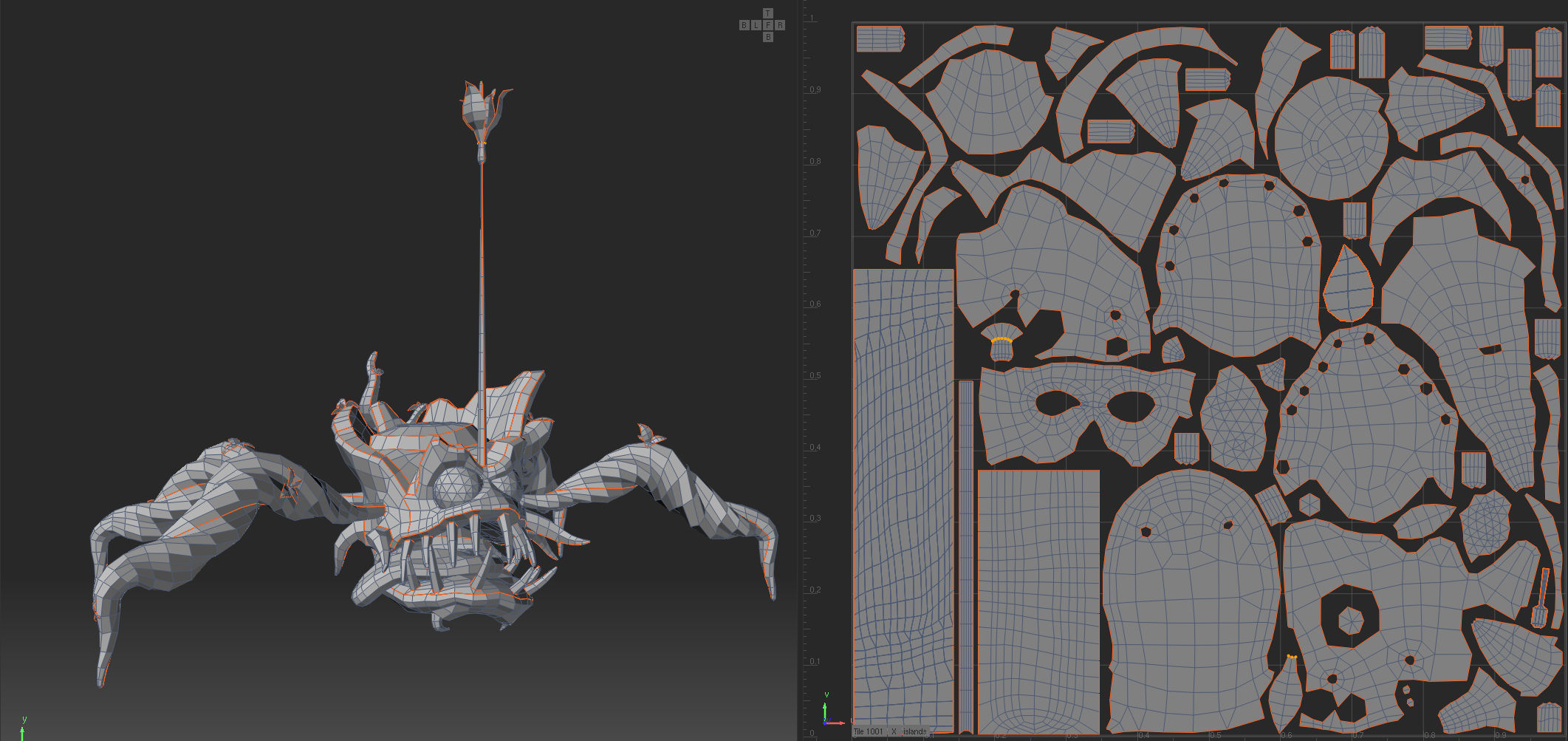 3D model Monster Stump VR / AR / low-poly | CGTrader
