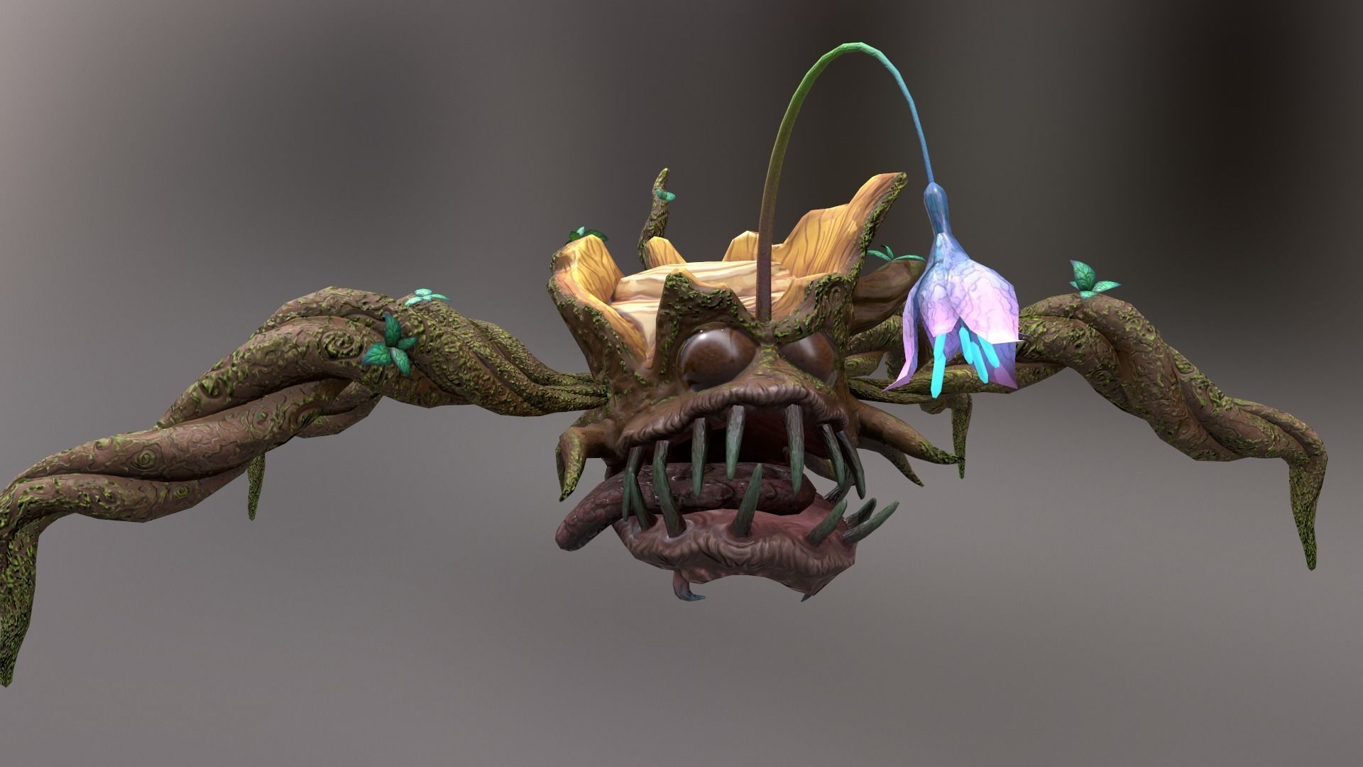 3D model Monster Stump VR / AR / low-poly | CGTrader