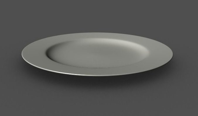 Dish Plate 3D Model 3D model | CGTrader