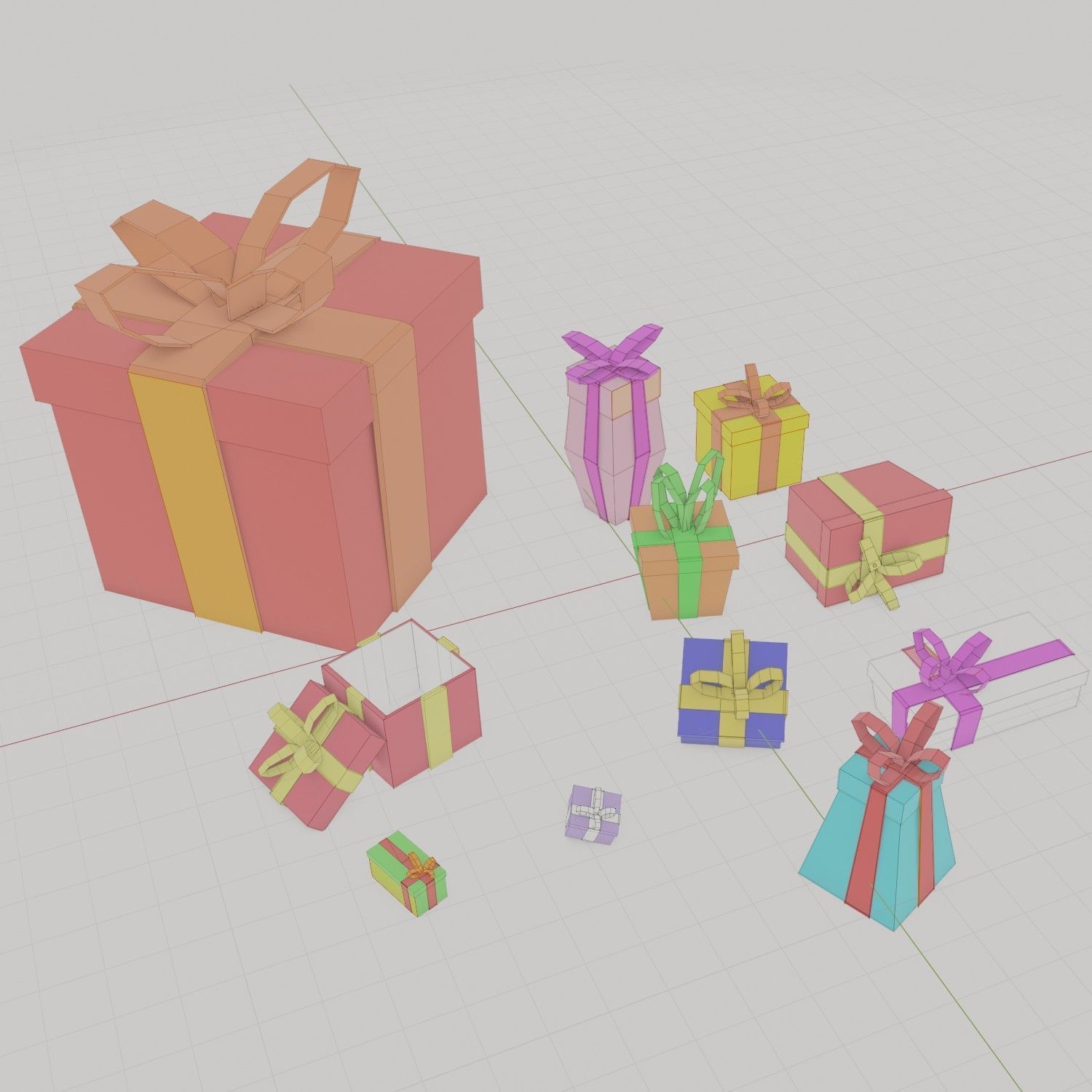 3D model Gifts 3D model VR / AR / low-poly | CGTrader