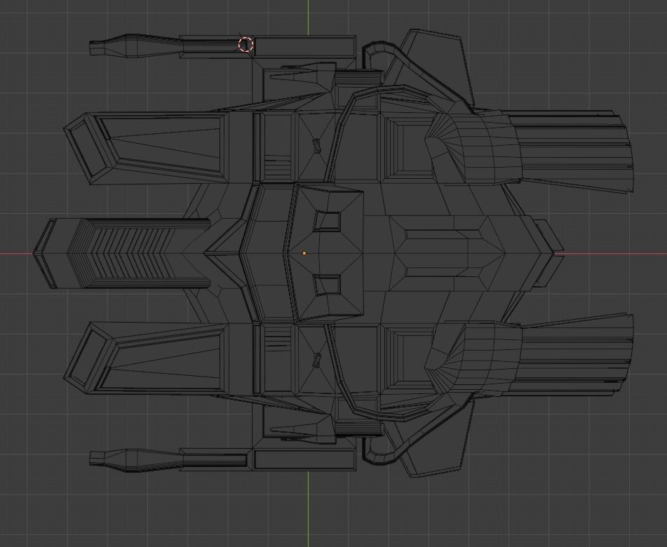 3D model Spacecraft for 3d and 2d games VR / AR / low-poly | CGTrader