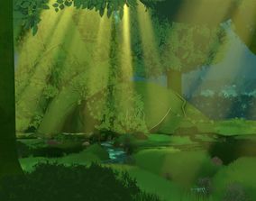 Anime tree 3D Models | CGTrader