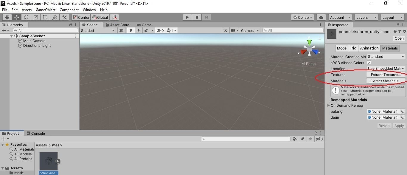 Pohon Krisdoren 3D model animated rigged | CGTrader