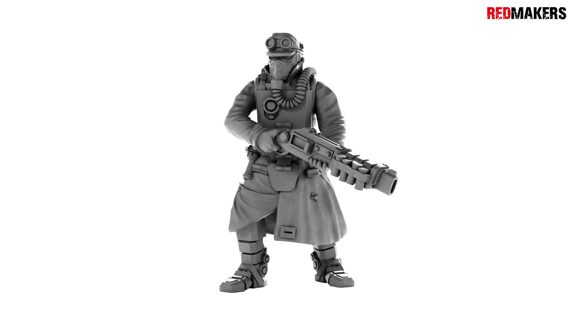 Death Squad Engineers of the Imperial Force 3D model 3D printable ...
