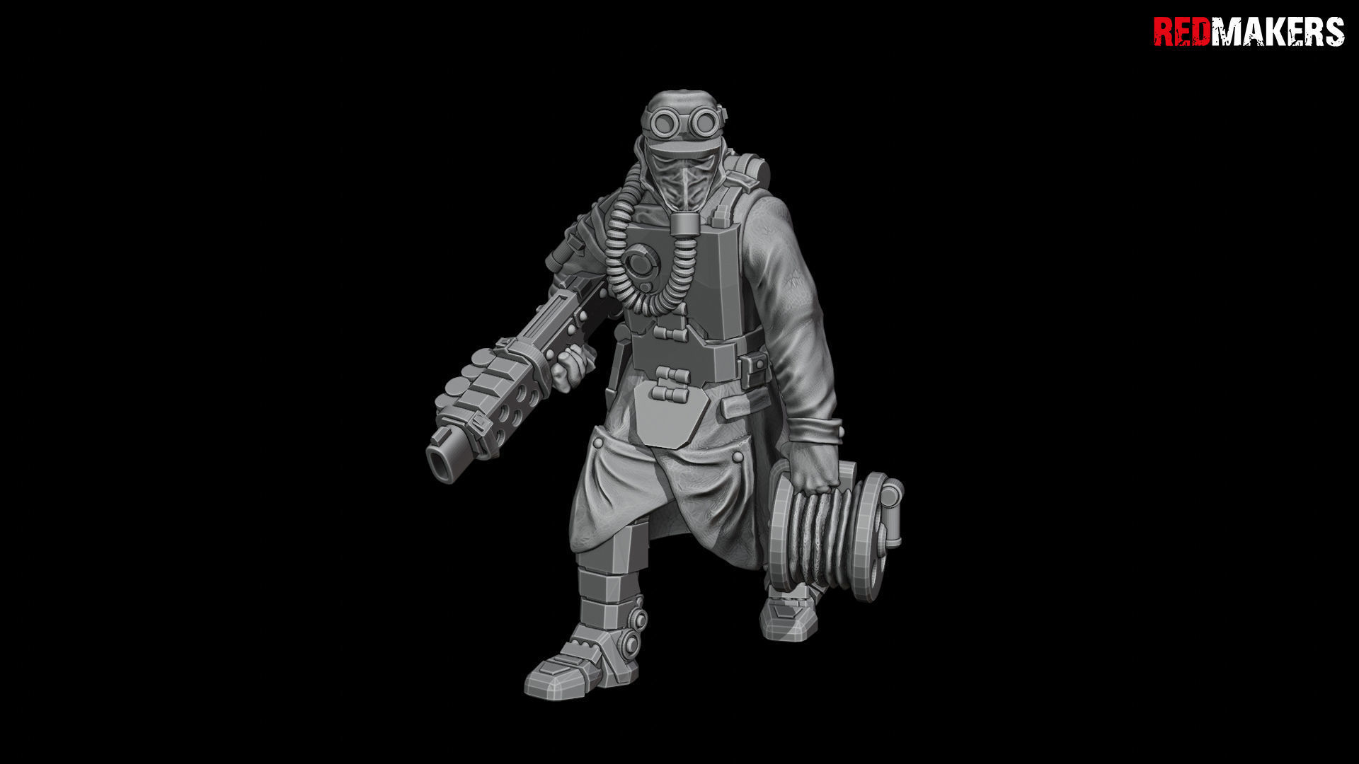 Death Squad Engineers of the Imperial Force 3D model 3D printable ...